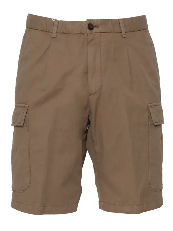 BRIGLIA Bermuda Shorts - Red