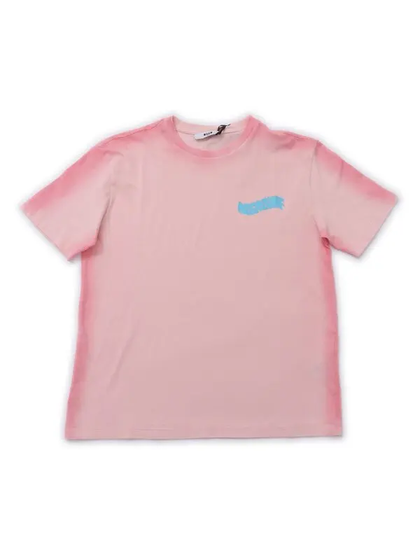 MSGM Airbrushed Jersey T-shirt
