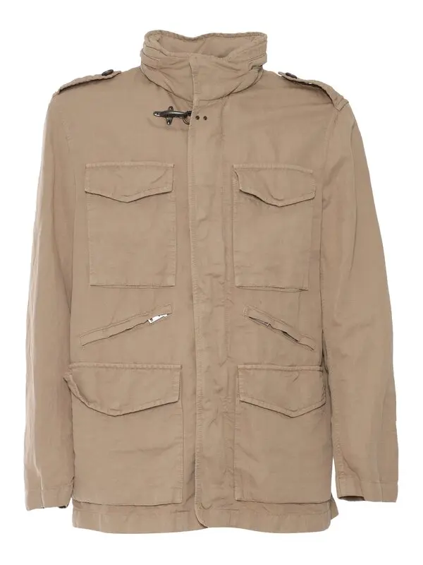 FAY Explorer Field Jacket - Red