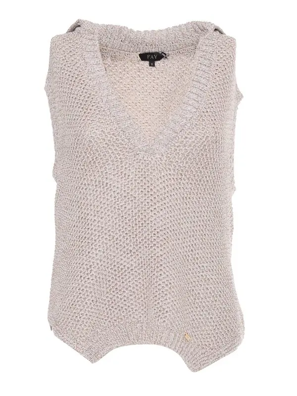FAY Sleeveless Knit Gilet