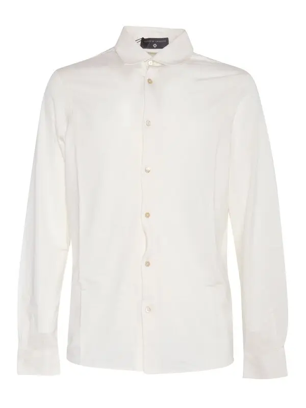 PHI FDL Basic Long Sleeve Shirt - White