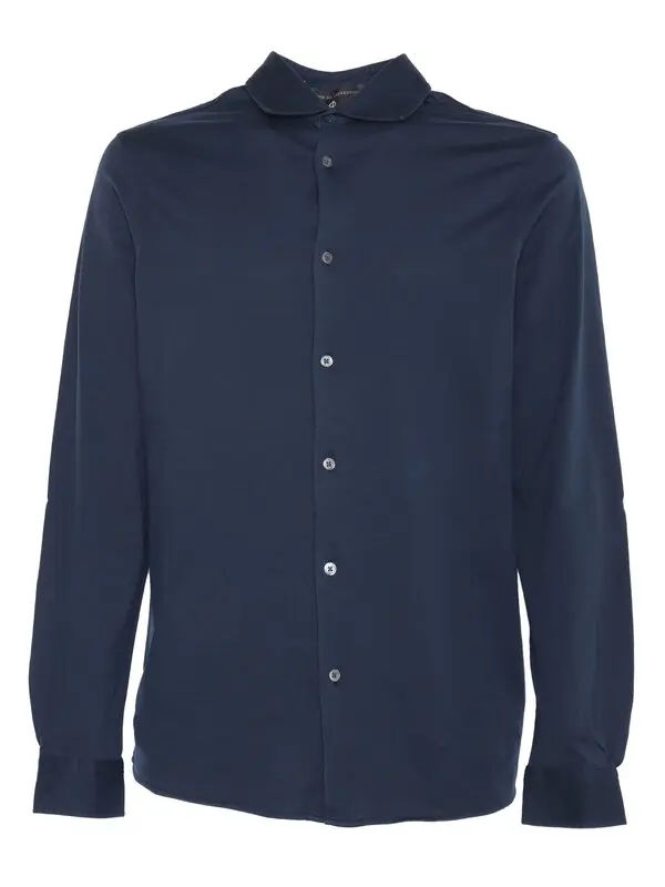 PHI FDL Basic Long Sleeve Shirt - Blu
