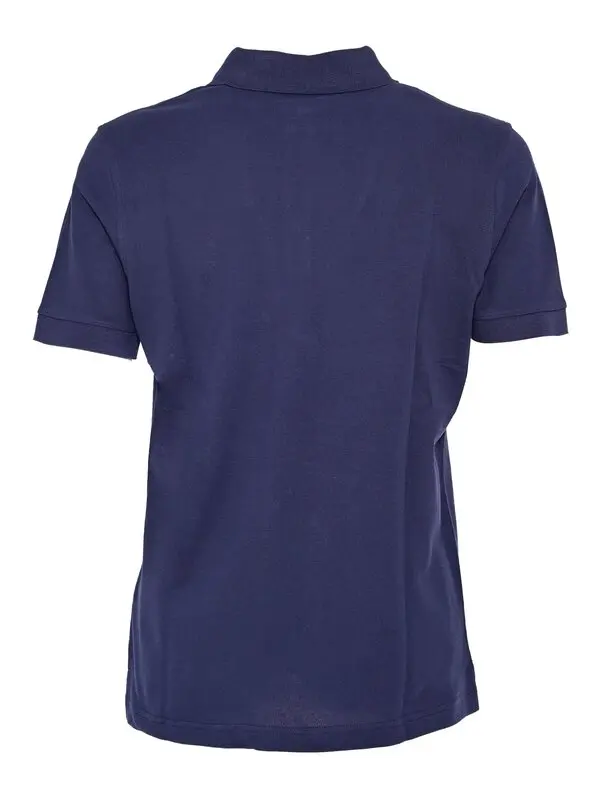 FAY Polo Db Collar Piquet Str. Bicolor