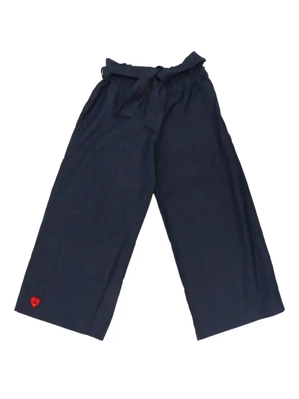 Vivetta Chambray Pants With Bow Detail