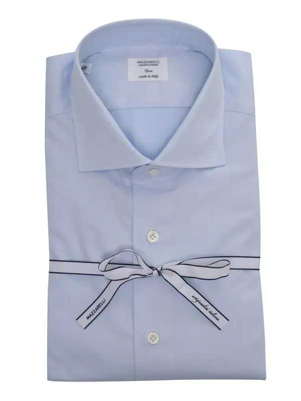 MAZZARELLI CAMICIE Slim Fit Cotton Shirt