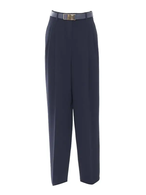 Max Mara Neottia Long Trouser - Blu