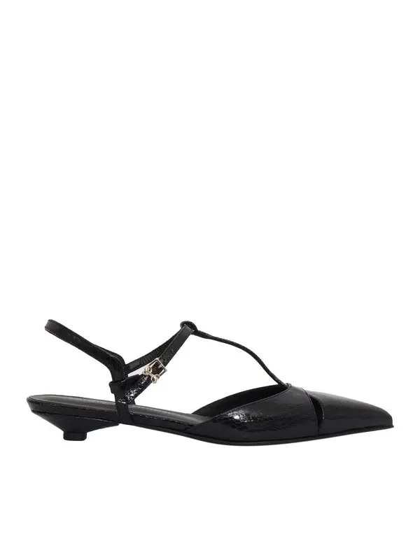 SERGIO LEVANTESI Slingback Fiamma5 Aspis Nero - Red