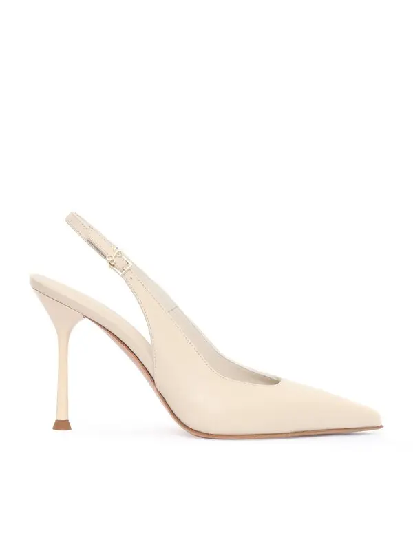 SERGIO LEVANTESI Slingback Mascia5 Calf Beige - Other
