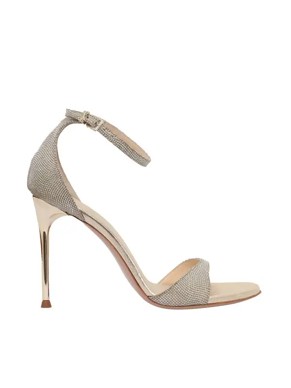 SERGIO LEVANTESI Rave Microstar Platino Sandal - Gold