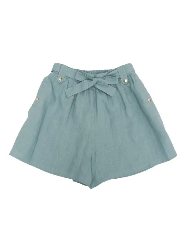 Chloé Linen Short - Blue