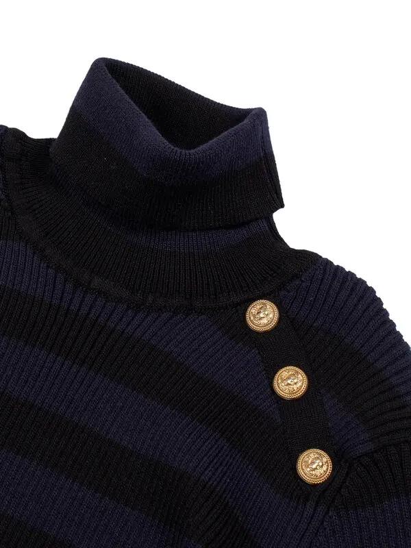 Balmain Knit Jumper - Red