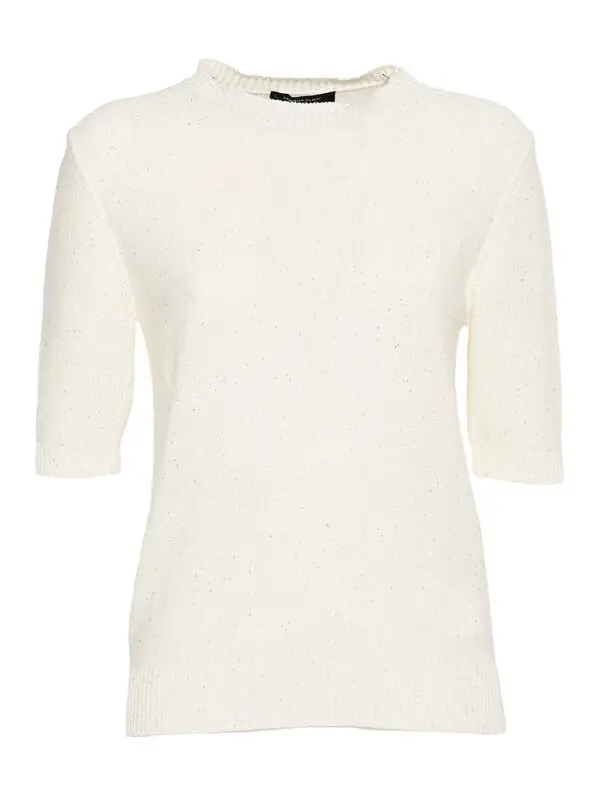 Fabiana Filippi Linen Top - White