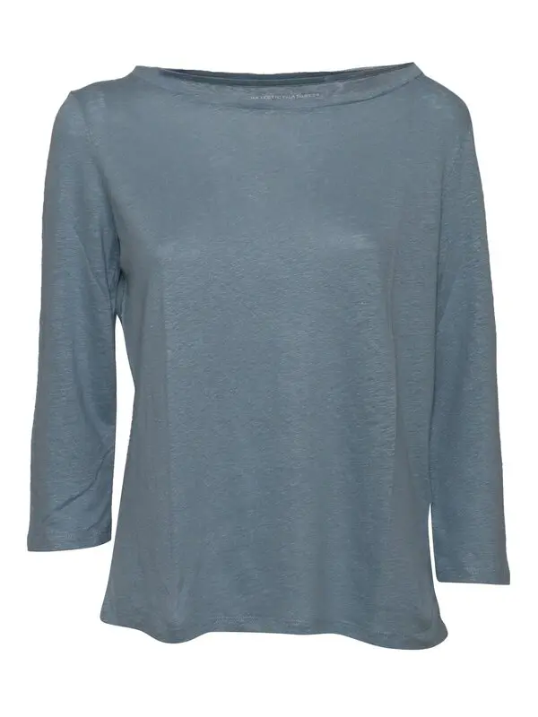 Majestic Filatures Boatneck 3/4 Sleeve T-shirt