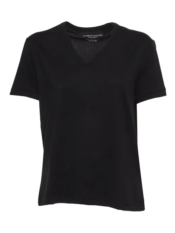 Majestic Filatures V-neck T-shirt