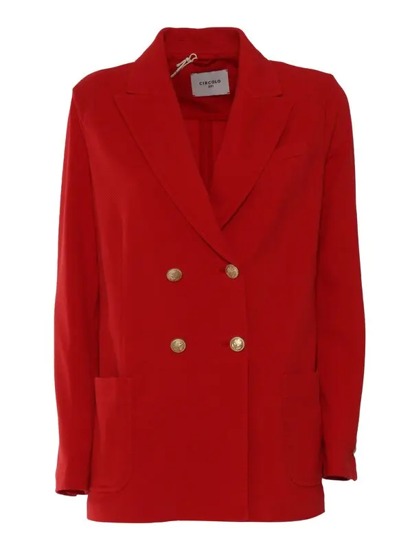 CIRCOLO 1901 D.petto Oxford T.c - Red