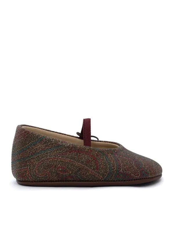 Etro Paisley Print Ballerinas