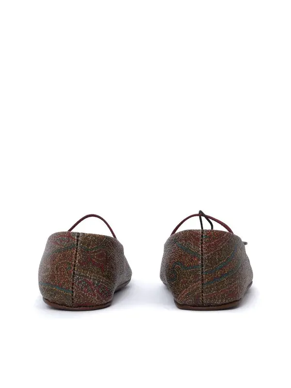 Etro Paisley Print Ballerinas