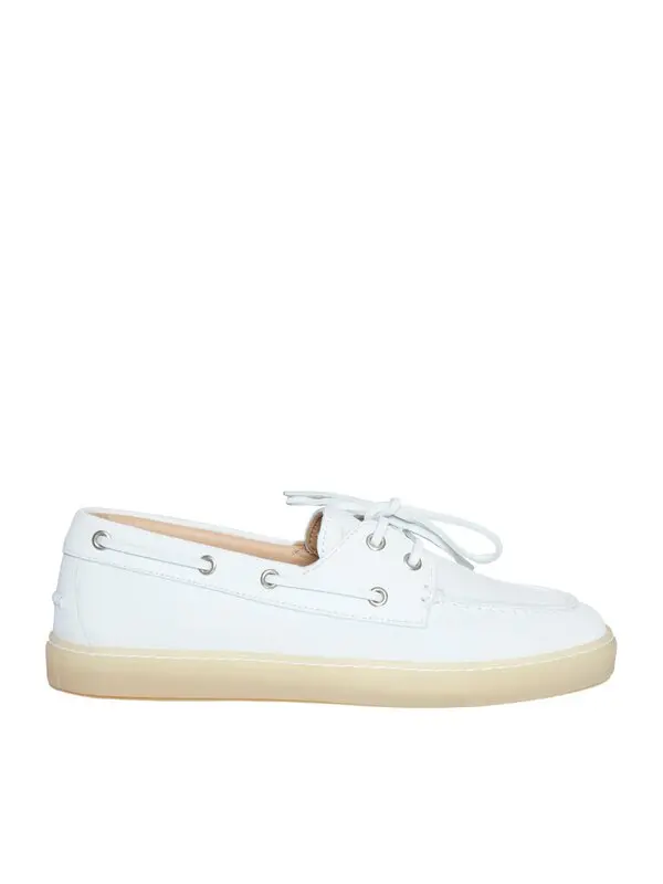 SUMMERY COPENHAGEN Nabuc Loafer - White