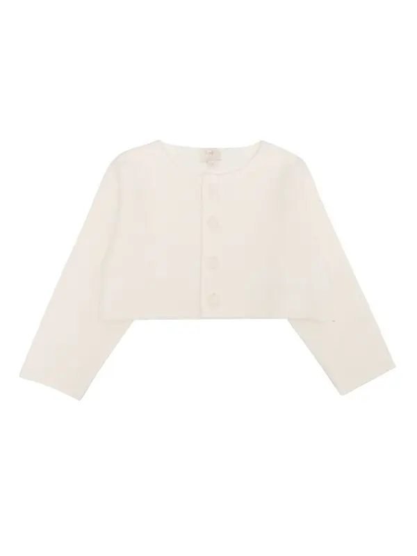 IL GUFO Tricot Cardigan - White