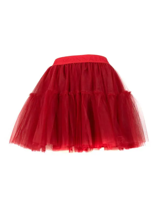 Monnalisa Tulle Skirt Set - Red