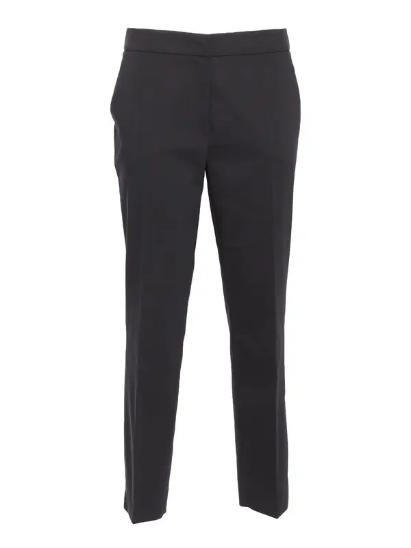CLIPS Straight Fit Trousers - Red