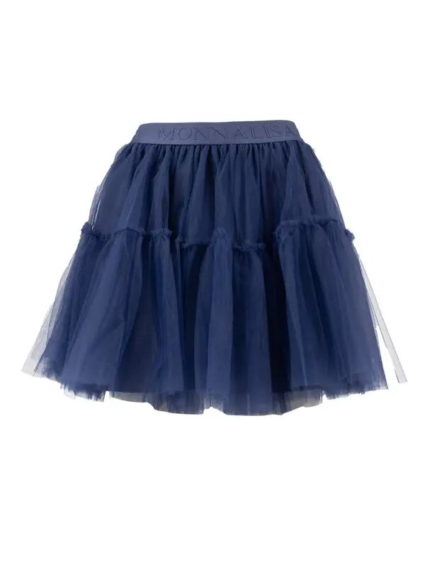 Monnalisa Tulle Set - Blu