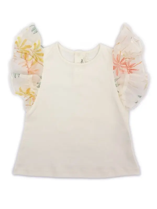 Chloé Short-sleeve Top - White