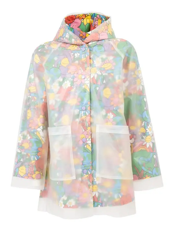 Stella McCartney Floral Printed Coat - Other, With A Wall Thickness