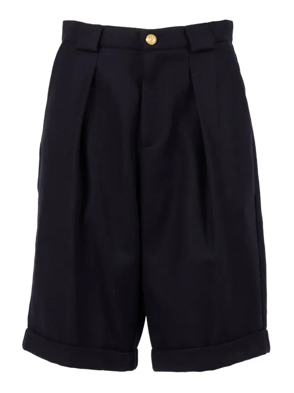 Balmain Tailored Suit Shorts - Blu