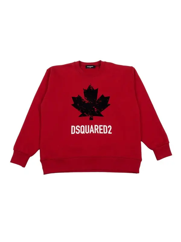 D SQUARED2 Slouch Fit Felpa