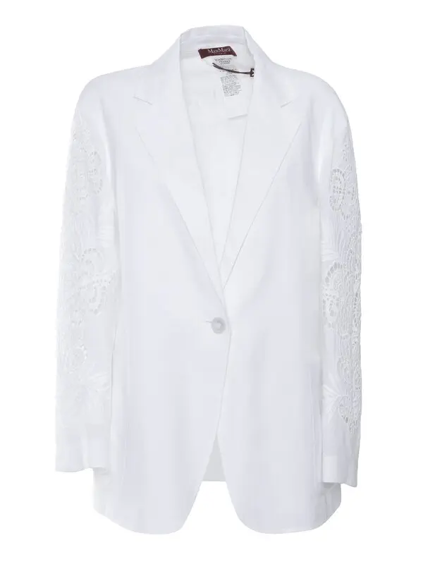 Max Mara Angizia Jacket - White