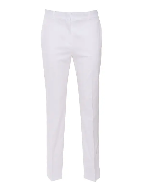Max Mara David Long Trouser - White