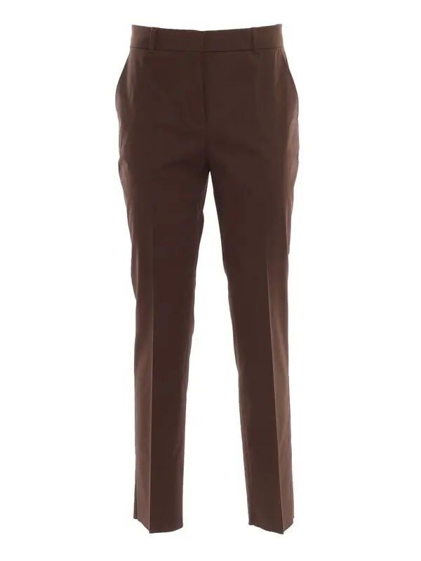 Max Mara David Long Trouser - Red
