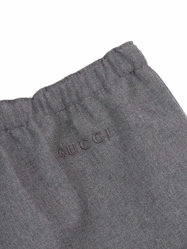 Gucci Plain Wool Bermuda Shorts