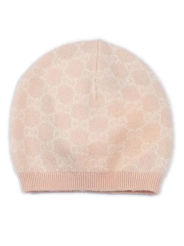 Gucci Monogrammed Cap - Red