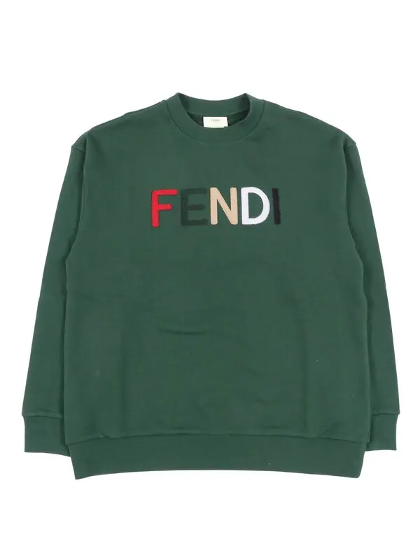 FENDI JR Felpa Felpa - Green