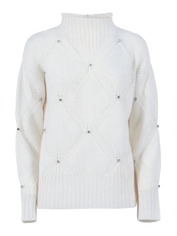 KANGRA High Neck Knit Top