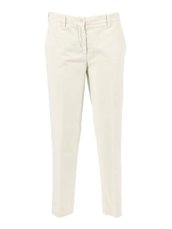 Aspesi Long Trousers - White