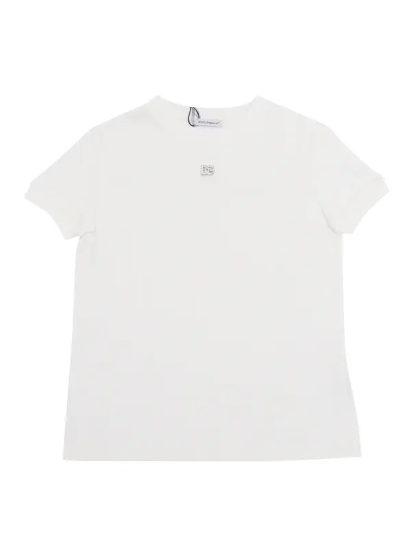 Dolce & Gabbana T-shirt With Logo - White