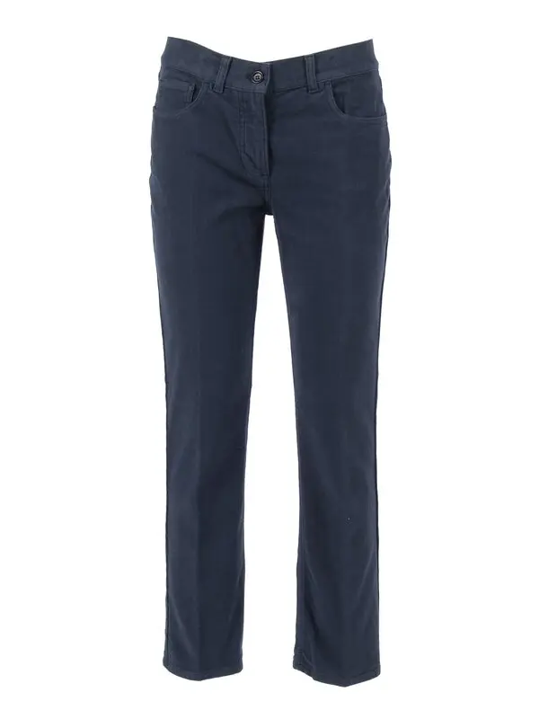 Aspesi Full Length Trousers - Blu