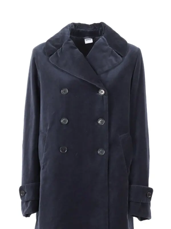 Aspesi Cappotto Donna - Blu