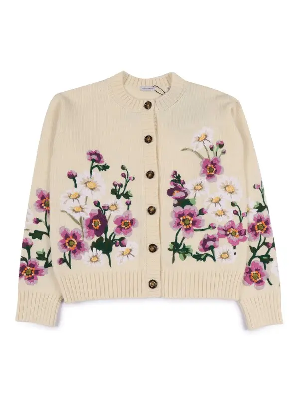Dolce & Gabbana Junior Cardigan - White