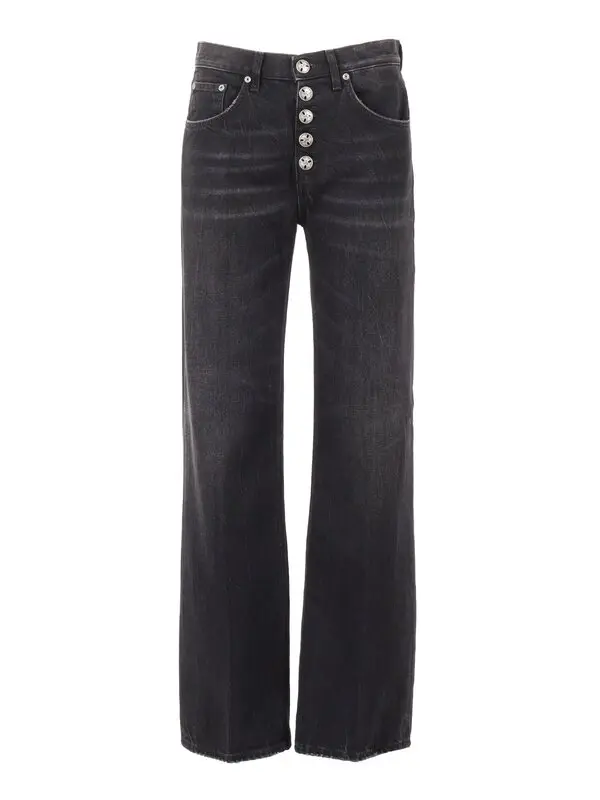 DONDUP Jacklyn Bot Gioie Pantalone - Red