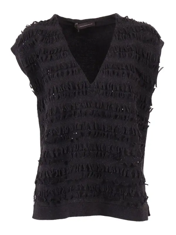 Lorena Antoniazzi Knit Vest - Red