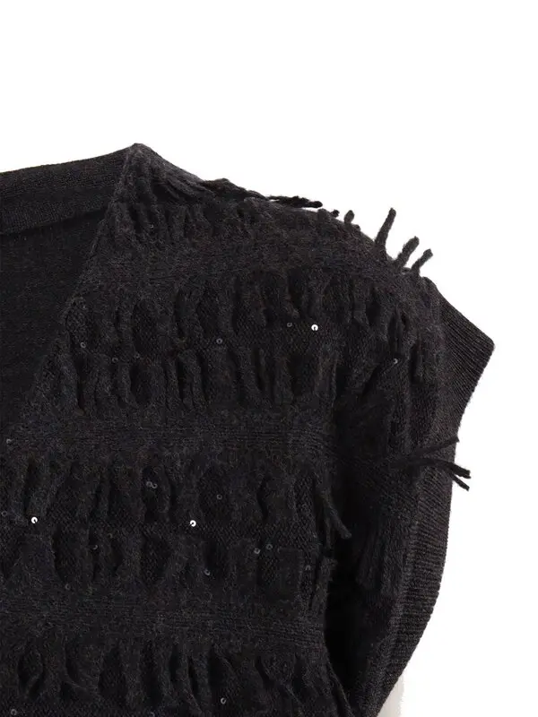 Lorena Antoniazzi Knit Vest - Red