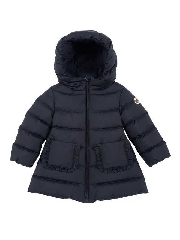 MONCLER BABY Padded Down Jacket - Blu
