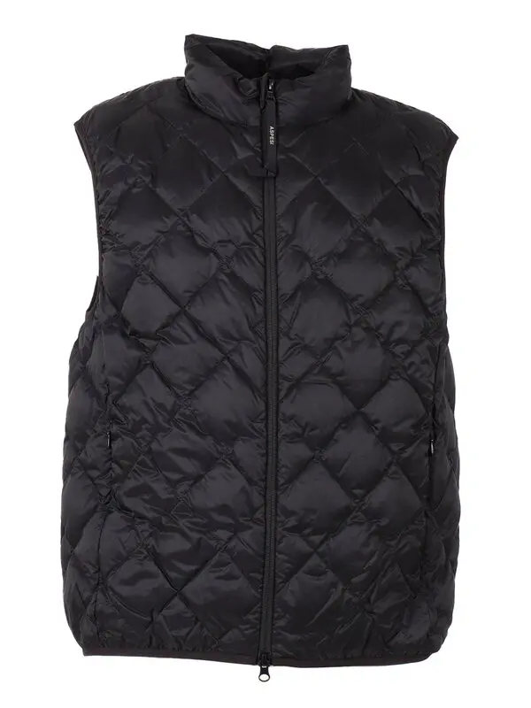 Aspesi Quilted Gilet - Red