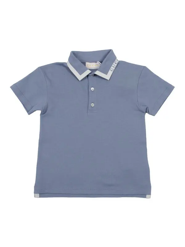 Gucci Bb S/s Polo Stretched Cotton P - Other, With A Wall Thickness