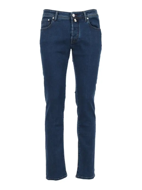Jacob Cohen Slim Fit Trousers - Blu
