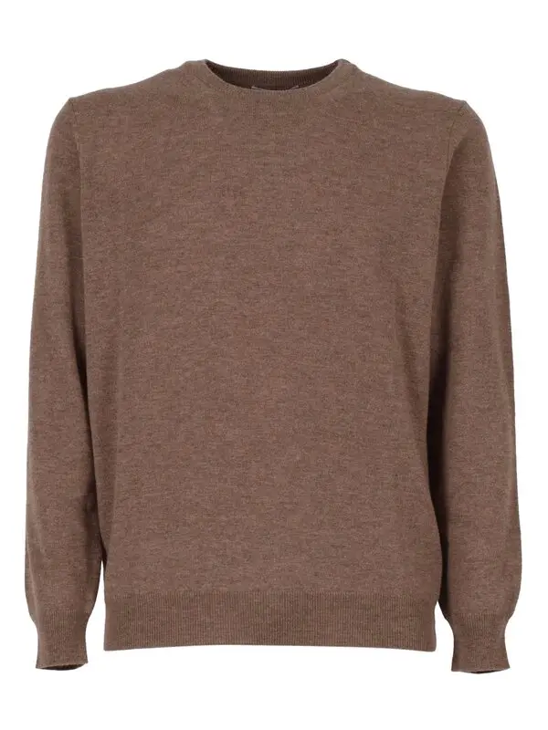 KANGRA Crewneck With Alcantara Patches - Red